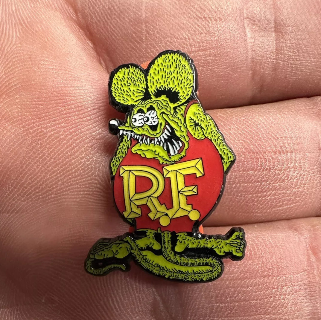 Rat Fink Enamel Pin – Dirks Emporium